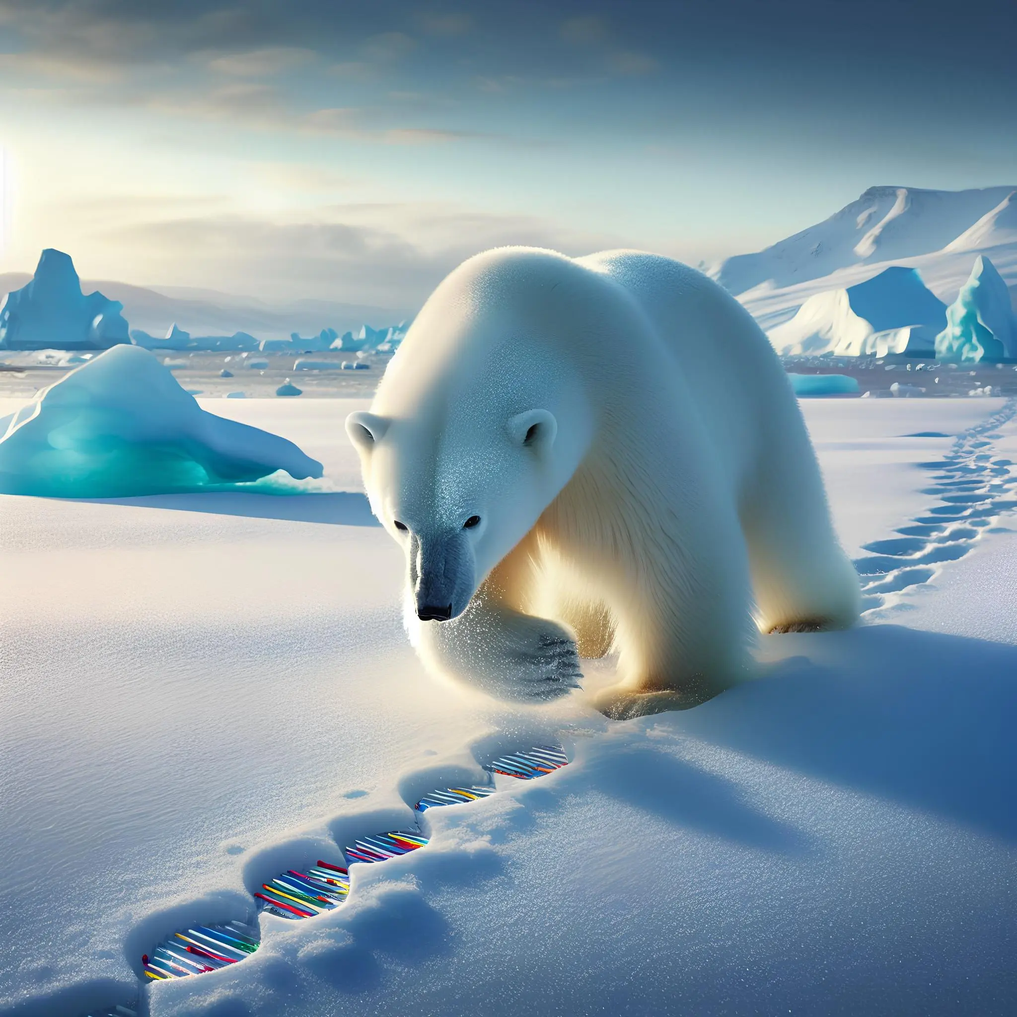 DNA from Snow Tracks Reveals Polar Bears’ Secrets: A New Method to ...