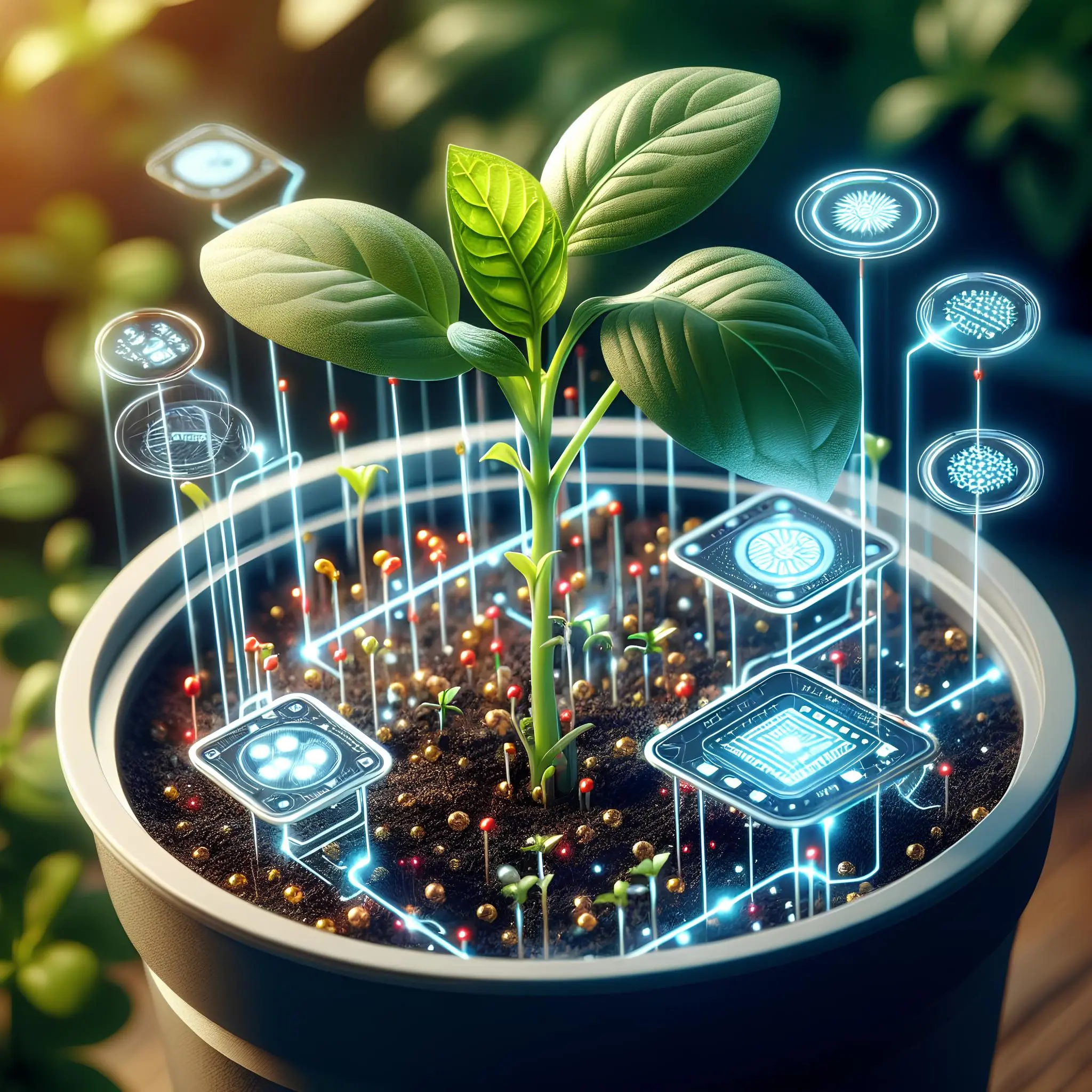 Researchers Create Electronic Soil That Benefits Plants