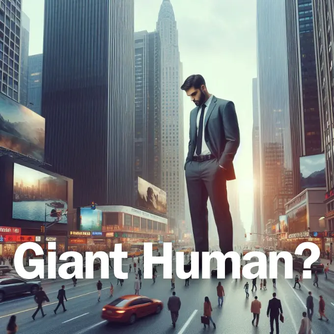 Giant Human Existence: Facts?